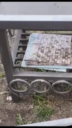 Столик для улицы #стройка #строительсводома #ремонт
