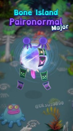 Новый Фанмейд паранормальный на острове Кости (My Singing Monsters, Мои Поющие Монстры, Msm, Мсм)