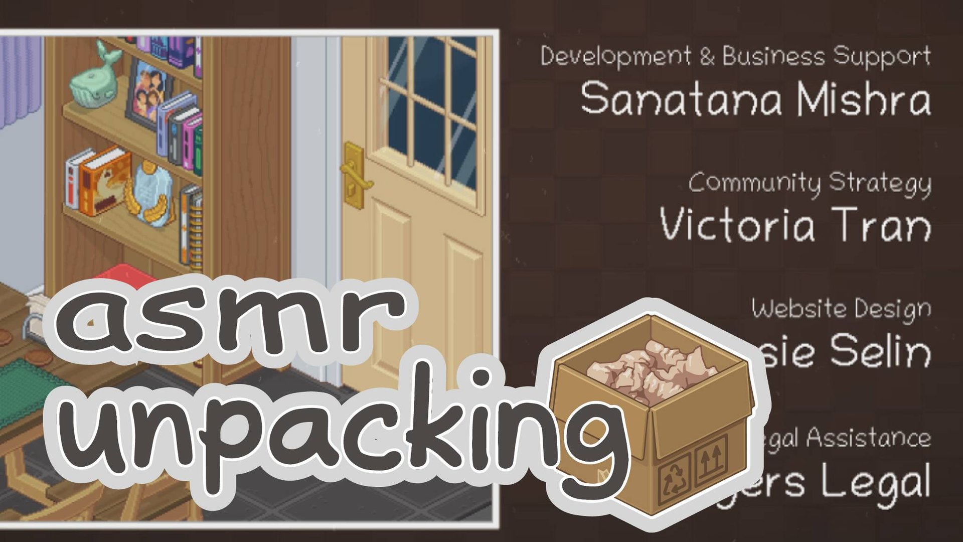 • АСМР • Играем в игру Unpacking #20• Распаковываем вещи • Шепот и жвачка для ваших мурашек •