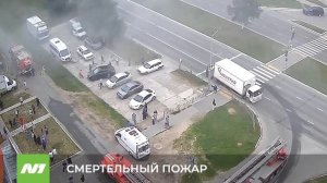 В Нижневартовске при пожаре в доме погиб человек