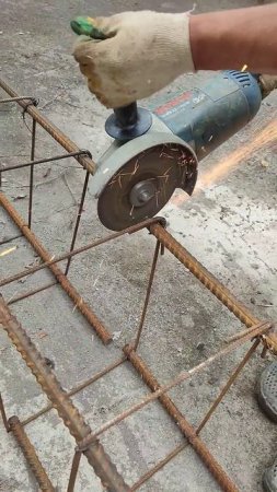 Болгарка VS Арматура/ Строительство #стройка #construction #diy