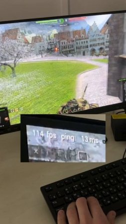 Мир танков на Beelink Mini S12 Pro - офисный гейминг#beelink  #worldoftanks #миртанков #wot #minipc