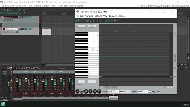 3.4 -Adding a Bass Line
