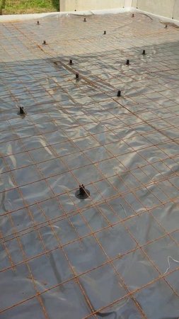 Черновой бетон. Подготовка основания / Строительство #стройка #монолит #construction