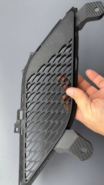 🛵 Решетка мотоцикла HONDA на 3Д принтере | сканирование и 3D печать #3d #3dprinting #shorts