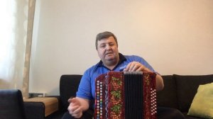 Способ "светофор" разметки клавиш гармони и мини-концерт от подписчика-изобретателя Дмитрия!