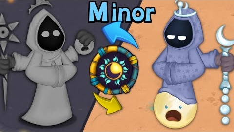 Фанмейд Пара-нормальный на Острове Света - Минорная Версия (My Singing Monsters, Мои Поющие Монстры)