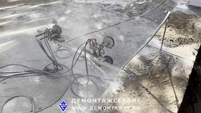 Как разрезать толстый фундамент?