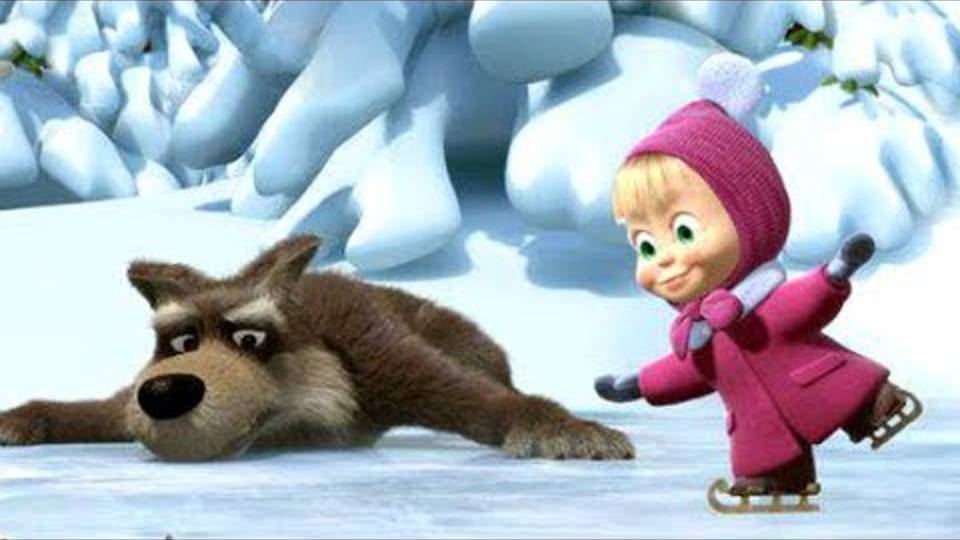 Маша и Медведь — Маша на катке! ❄️⛸️