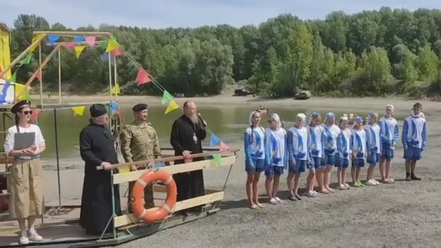 Настоящий парусный праздник в честь Дня Военно-морского флота России. Благословение Епископа Романа