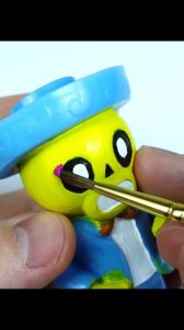 Раскрашиваю Поко из Бравл Старс. Реставрация фигурки Поко Brawl Stars.