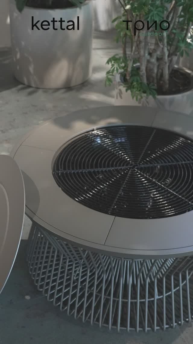 Очаг для костра Fire Pit от Kettal