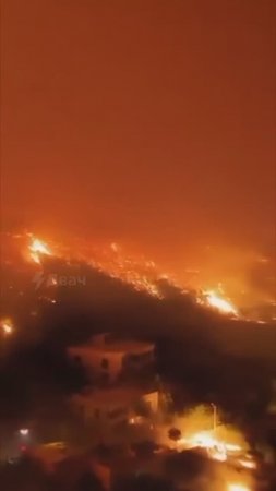 Настоящий апокалипсис наступил в Турции из-за сильнейших лесных пожаров 🔥