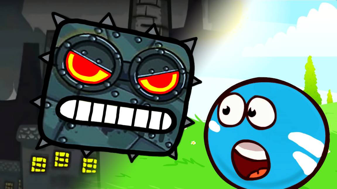 НОВЫЕ Приключения КРАСНОГО ШАРИКА ЧАСТЬ #5 игра Red Ball  на канале Мистер Игрушкин