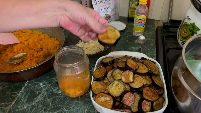 БАКЛАЖАНЫ ЖАРЕНЫЕ НА ЗИМУ и МЯСА НЕ НАДО👍😊КАК Вкусно👍Любимый РЕЦЕПТ Мужа 👍WINTER FRIED EGGPLANTS