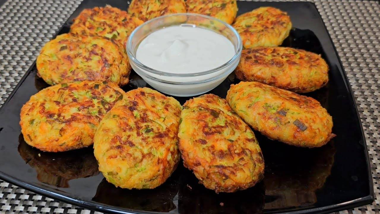 Кабачки вкуснее мяса! Натрите кабачок и картошку Быстро и невероятно вкусно! Такая вкуснятина!