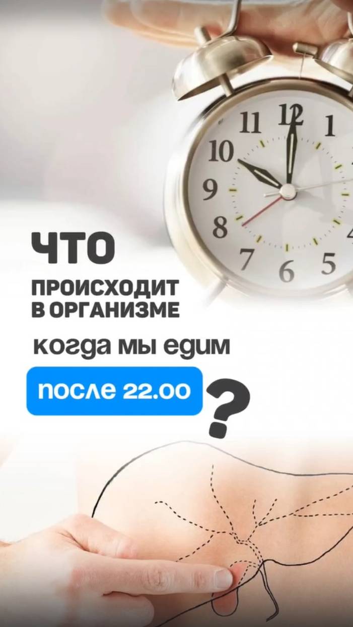 Что происходит в организме, когда мы едим на ночь? Семейный доктор Алена Братишко