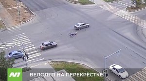 В Нижневартовске сбили велосипедиста-нарушителя