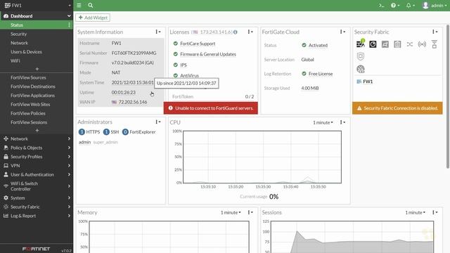 Time Based Policies - Fortinet NSE 4 - FortiOS 7.x _ CBT Nuggets