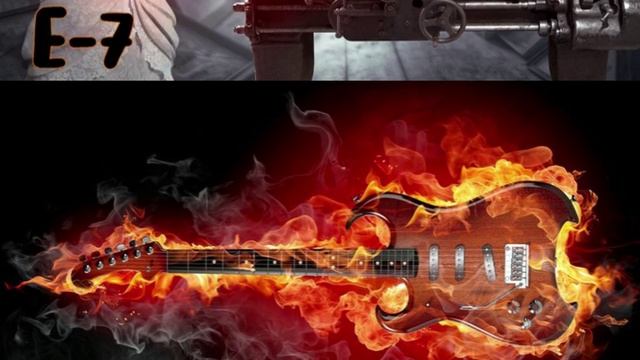 Badass Groovy Backing Track in Em