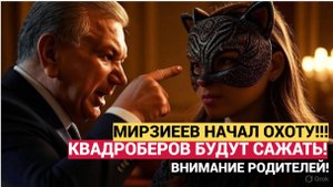 ТАШКЕНТ В ШОКЕ! ПРИКАЗ МИРЗИЕЕВА! НАЧАЛАСЬ ОХОТА МВД НА КВАДРОБЕРОВ В ТАШКЕНТЕ