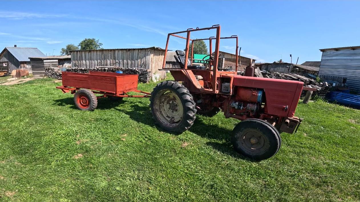 ВОССТАНОВЛЕНИЕ ТЕЛЕГИ для Т-25 От Ржавого Хлама к Рабочей Лошадке!