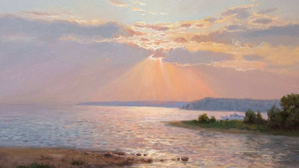Родная моя сторона. Художник Викентий Лукиянов.