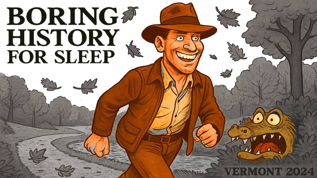A boring story for falling asleep | A walk in the autumn park.