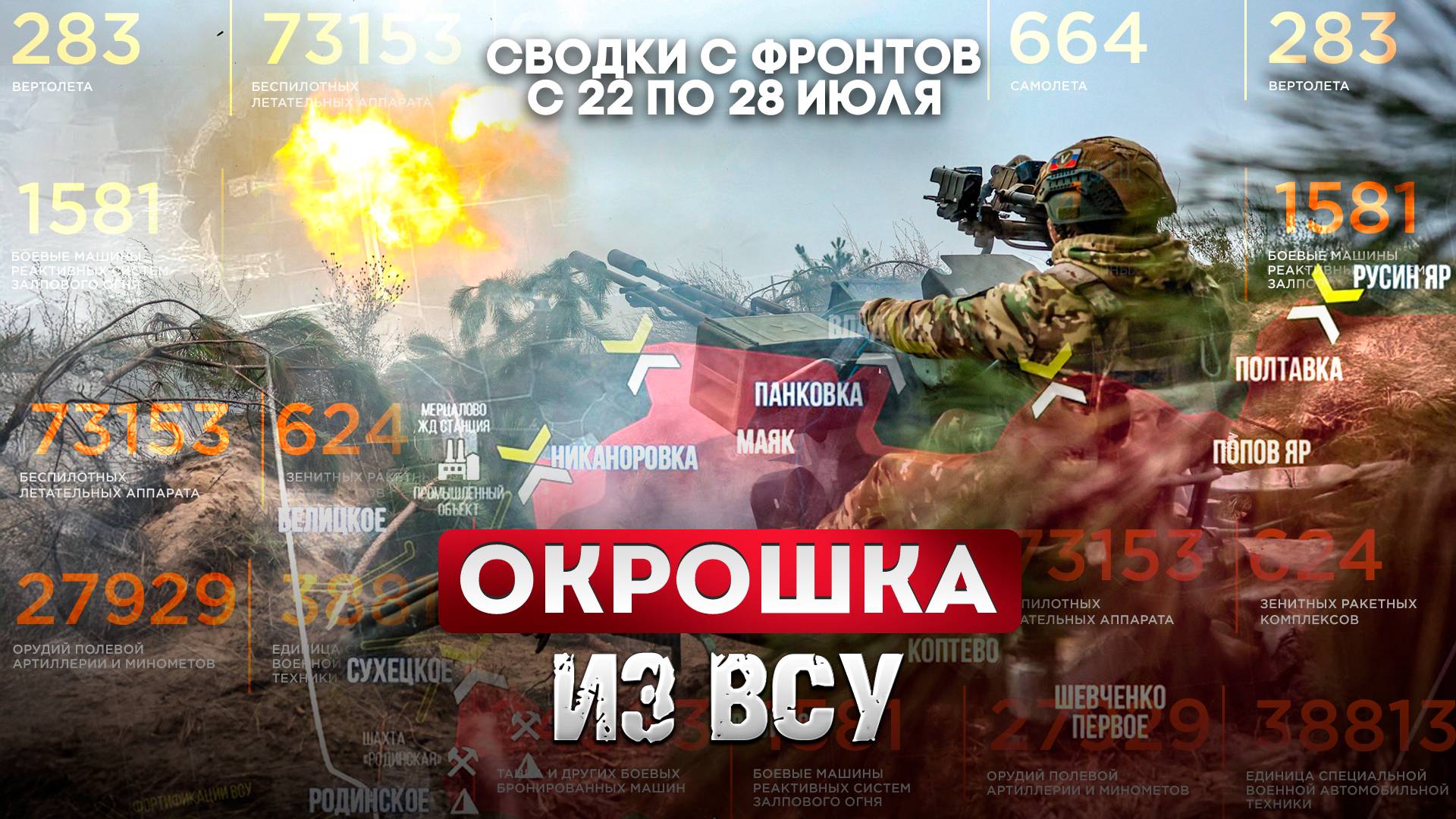 Сводка с фронтов. Окрошка из ВСУ
