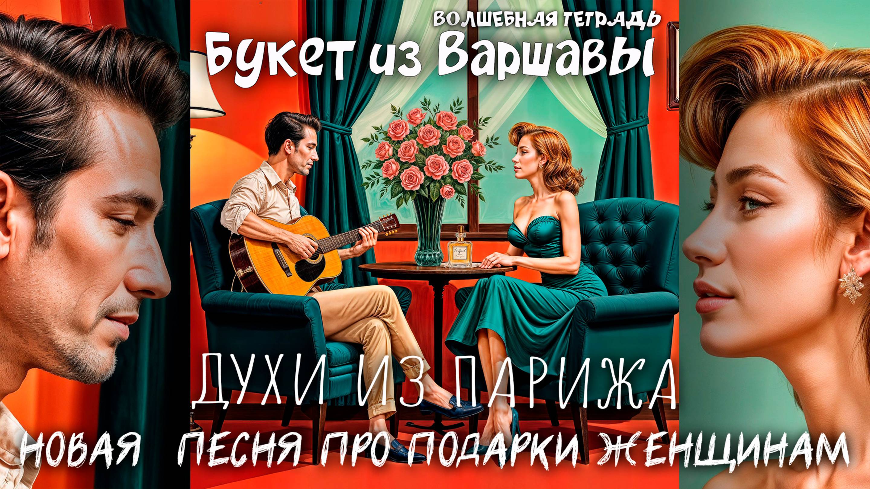 Волшебная тетрадь. "Букет из Варшавы". Новая песня о том, что дарить женщинам, девушкам и любимым.