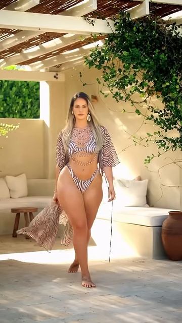 Bikini set for a glamorous woman summer style #summerstyle #outfitideas