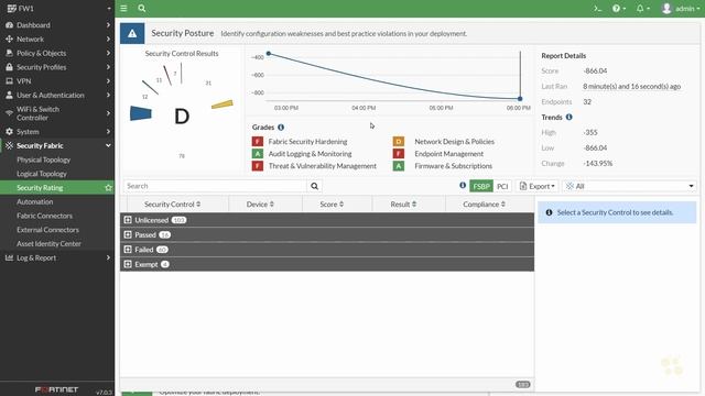 Topology Views and Security Scores - Fortinet NSE 4 - FortiOS 7.x _ CBT Nuggets