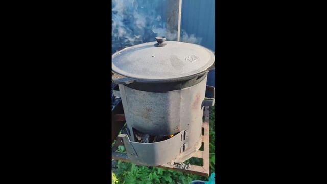 Рагу с овощами, куриной грудкой и гречневой лапшой
