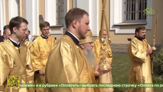 Божественная литургия в Князь-Владимирском соборе Санкт-Петербурга