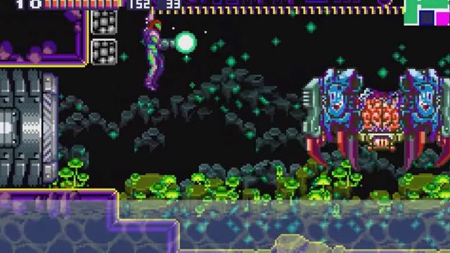 Metroid Fusion. 09. Босс Робот-паук. Вторая встреча