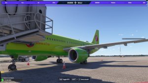 MSFS2024 Fenix simulations A320-200 SL, SBI1015, Vatsim, Moscow(UUDD) - St Petersburg(ULLI) Test!