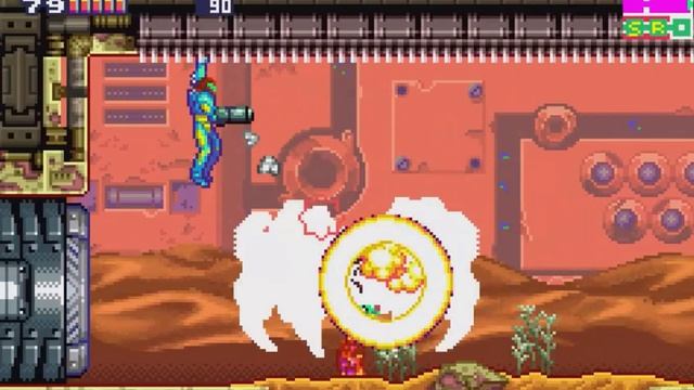 Metroid Fusion. 06. Босс Робот-паук