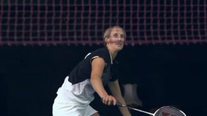 Классика бадминтона: Цвиблер против Михельс | Съёмки Yonex