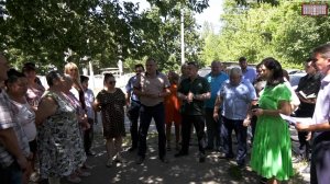 Константин Кузьмин провел сход граждан в поселке Лидиевка Кировского района Донецка