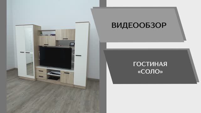 Видео обзор. Гостиная Соло.
