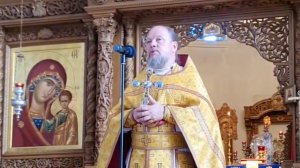 Проповедь священника СПб Валаамского подворья Александра Зайцева