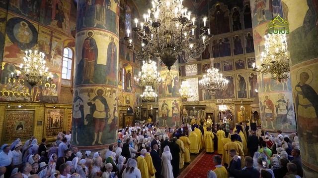 Патриаршая проповедь в праздник Крещения Руси после Литургии в Успенском соборе Московского Кремля