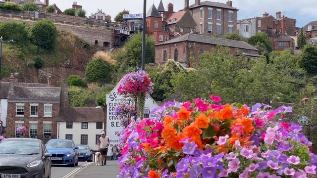 Англия. Мой любимый городок Bridgnorth на горе