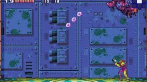 Metroid Fusion. 04. Босс Паук-мутант