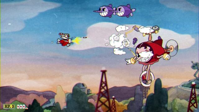 Cuphead | Босс - Хильда Берг | Средняя сложность A+