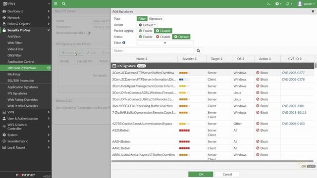 IPS for Hosted Servers - Fortinet NSE 4 - FortiOS 7.x _ CBT Nuggets