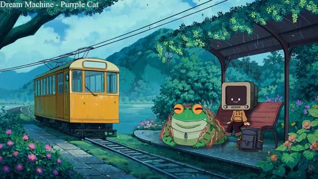 Chill ghibli studio lofi calm your anxiety relaxing music chill lo-fi hip hop beats