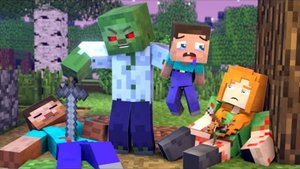 Жизнь Стива и Алексы в Minecraft | Месть | Анимация Minecraft