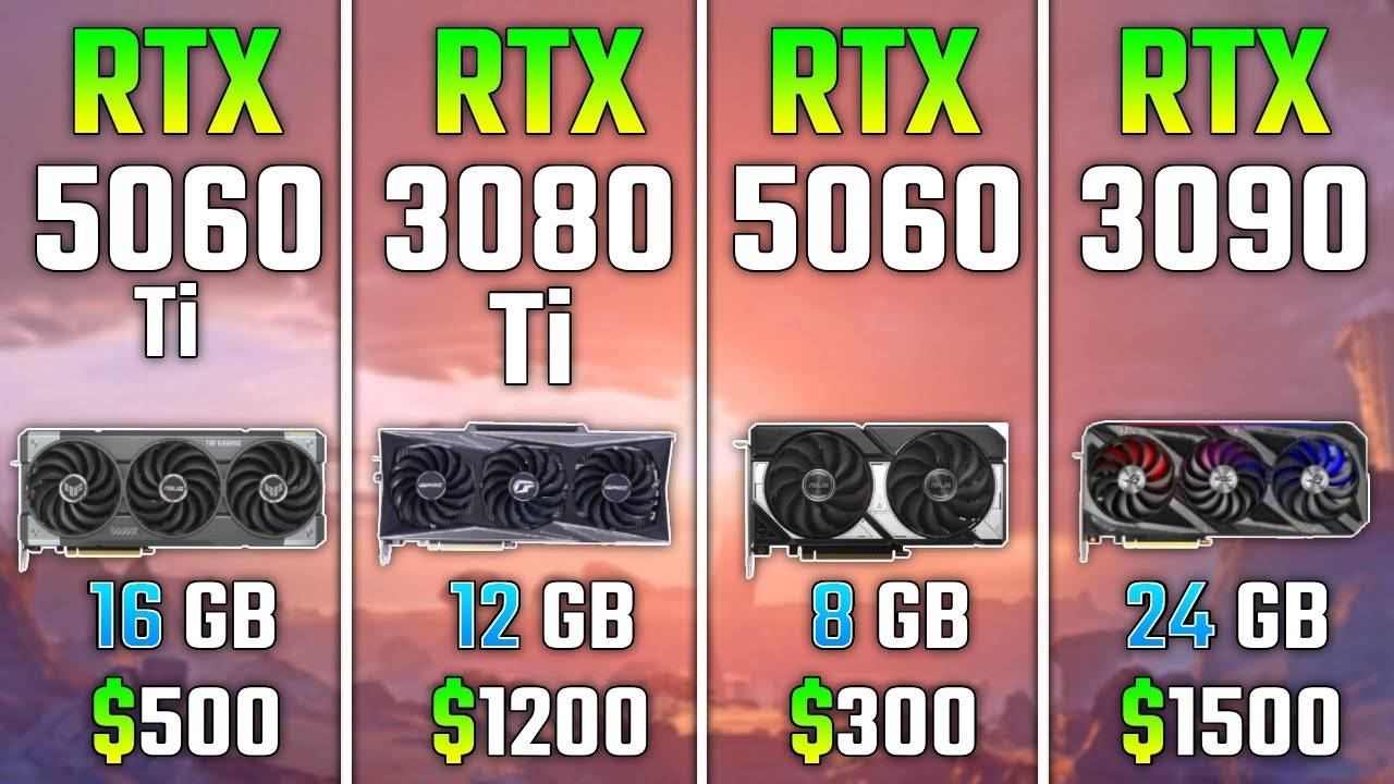 RTX 5060 Ti vs RTX 3080 Ti vs RTX 5060 vs RTX 3090 | Test in 7 Games