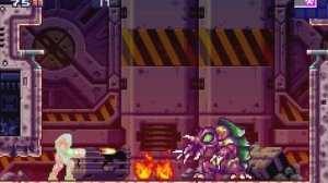 Metroid Fusion. 01. Босс Броненосец